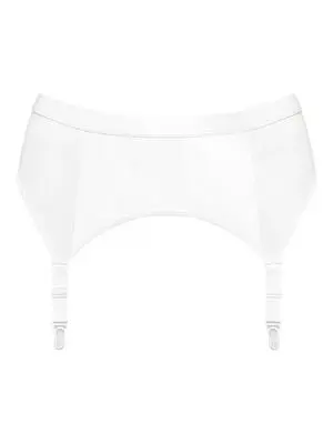 MAISON CLOSE Garter Belt - White