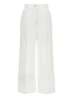 Dolce & Gabbana Double-darts High-waisted Trousers