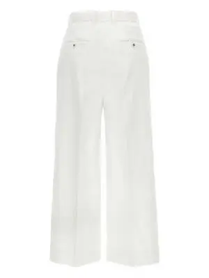 Dolce & Gabbana Double-darts High-waisted Trousers