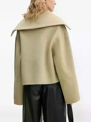 Nanushka Oversized-collar Top