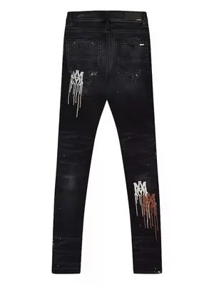 Amiri Paint-drip Jeans
