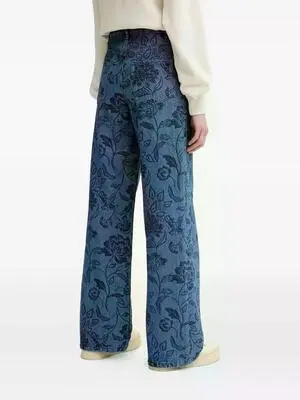 A.p.c. Floral-print Jeans