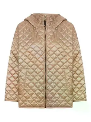 Max Mara Quilted Hooded Jacket - Neutrals