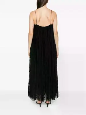 TOTEME Floral Tulle Midi Dress