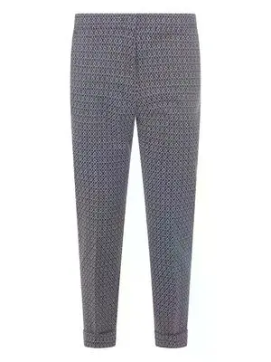 Etro Jacquard-pattern Trousers