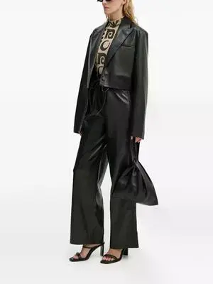 Nanushka Faux-leather Drawstring Trousers