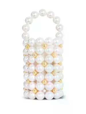 VANINA Le Comino Pearl Beaded Bag