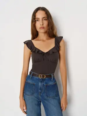 Reformation Ruffle Tops