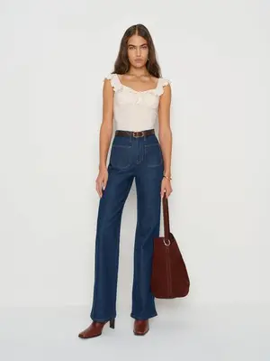 REFORMATION Lemmy Knit Top