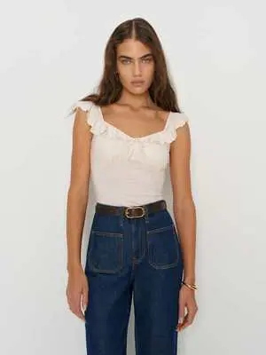 REFORMATION Lemmy Knit Top