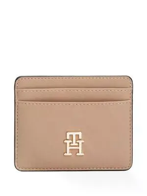 Tommy Hilfiger Logo-plaque Cardholder - Neutrals