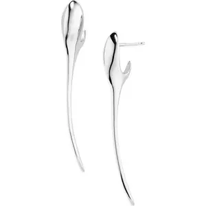 Givenchy Maple Seed Spike Earrings - Silvery