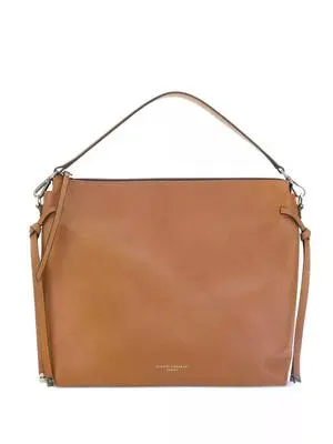GIANNI CHIARINI Textured Leather Top-handle Tote Bag