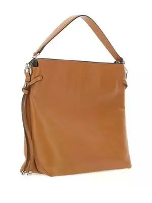 GIANNI CHIARINI Textured Leather Top-handle Tote Bag