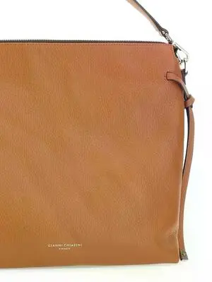 GIANNI CHIARINI Textured Leather Top-handle Tote Bag