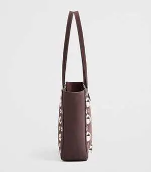 Valentino Garavani Mini Nellcôte Tote Bag - Brown