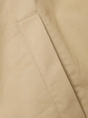 Saint Laurent Cotton-twill Jacket - Neutrals