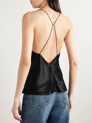 NILI LOTAN Emile Silk-charmeuse Camisole