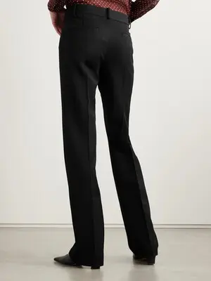 NILI LOTAN Ivan Wool-twill Straight-leg Pants