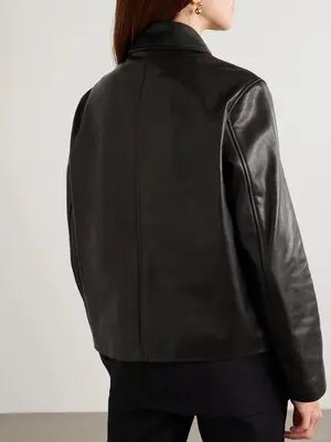 Nour Hammour Louise Leather Jacket