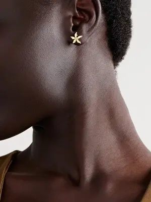 Ileana Makri Mini Blossom Diamond Stud Earrings