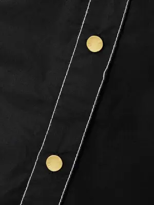 GANNI Organic Cotton-poplin Midi Shirt Dress