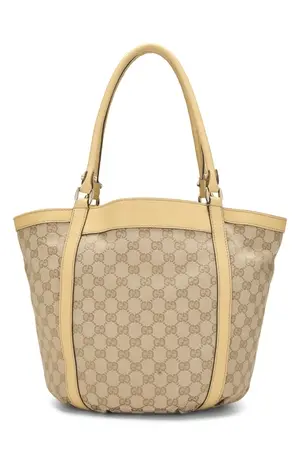 Gucci Original Gg D-ring Abbey Tote - Yellow