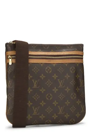 LOUIS VUITTON Monogram Pochette Bosphore - Brown