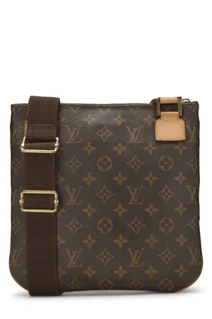 LOUIS VUITTON Monogram Pochette Bosphore - Brown