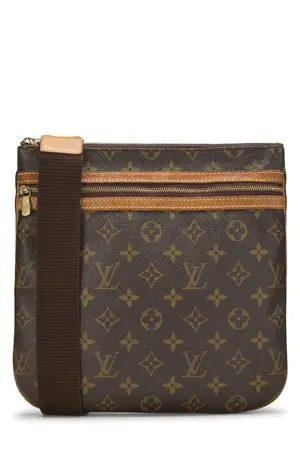 LOUIS VUITTON Monogram Pochette Bosphore - Brown