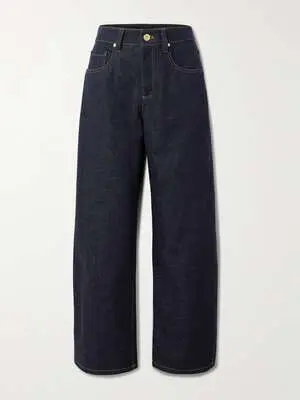 Brunello Cucinelli Wide-leg Jeans - Dark Denim