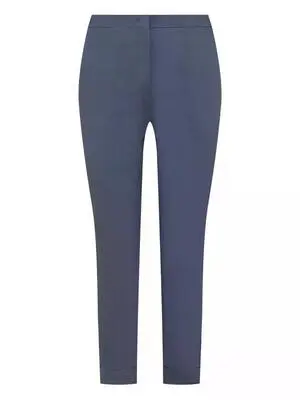 Blue Cropped Trousers