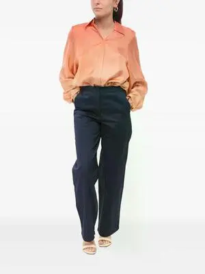 Giorgio Armani Flat-front Trousers
