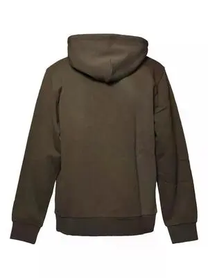 Carhartt Work In Progress Logo-embroidered Hoodie - Green