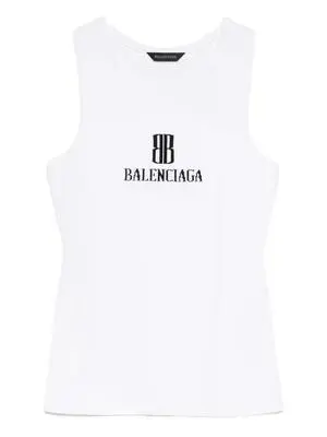 Balenciaga Logo Camis Tanks For Women