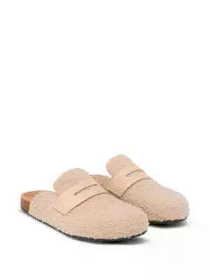 JW Anderson Felt Mules With Moulded Footbed