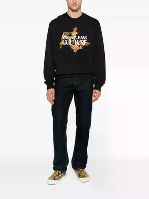 Versace Baroque-print Sweatshirt