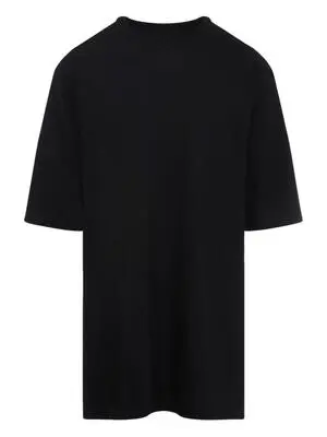 Rick Owens Short-sleeve Cotton T-shirt - Black