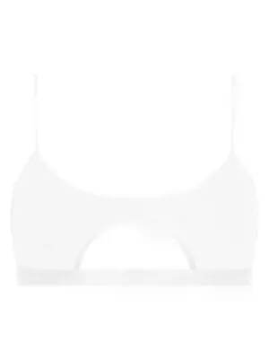MAISON CLOSE Pure Tentation Bralette - White