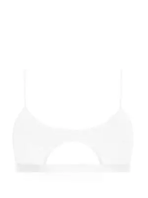 MAISON CLOSE Pure Tentation Bralette - White