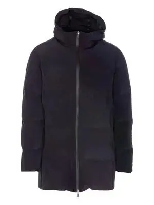 Herno Hooded Padded Coat - Black