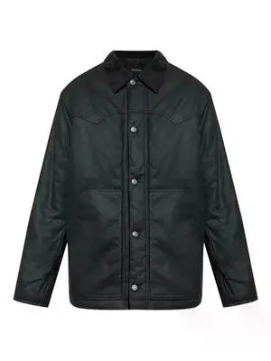 Zadig&Voltaire Paneled Button-up Jacket - Black