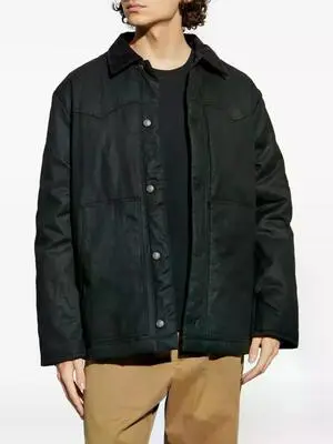 Zadig&Voltaire Paneled Button-up Jacket - Black