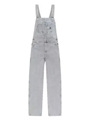 Carhartt Work In Progress Bib Dungarees - Grey