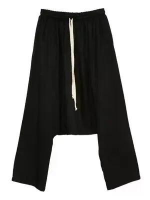 Alchemy Fashions Linen-blend Drop-crotch Trousers