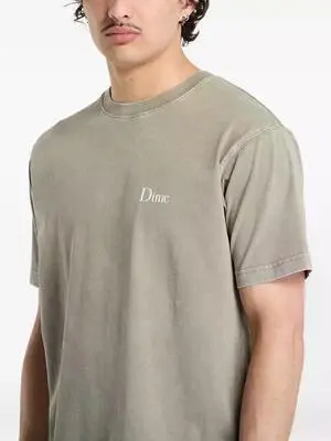 DIME Logo-print T-shirt - Grey