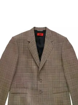 424 Checked Blazer