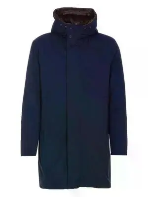 Herno Hooded Parka - Blue