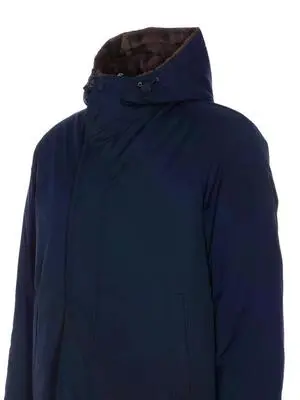 Herno Hooded Parka - Blue