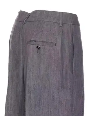 Liu Jo Pleated Flared Trousers